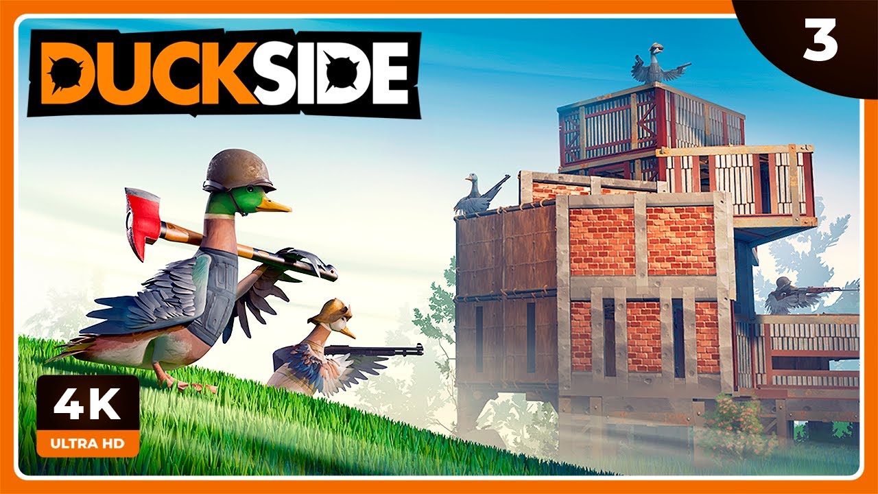 Duckside #3 | RAIDEOS y PATOS COOP c/ Serpi | DUCKSIDE Gameplay Español ...