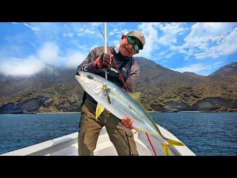 MI PRIMERA VEZ PESCANDO EN ESTA ISLA DEL PACIFICO