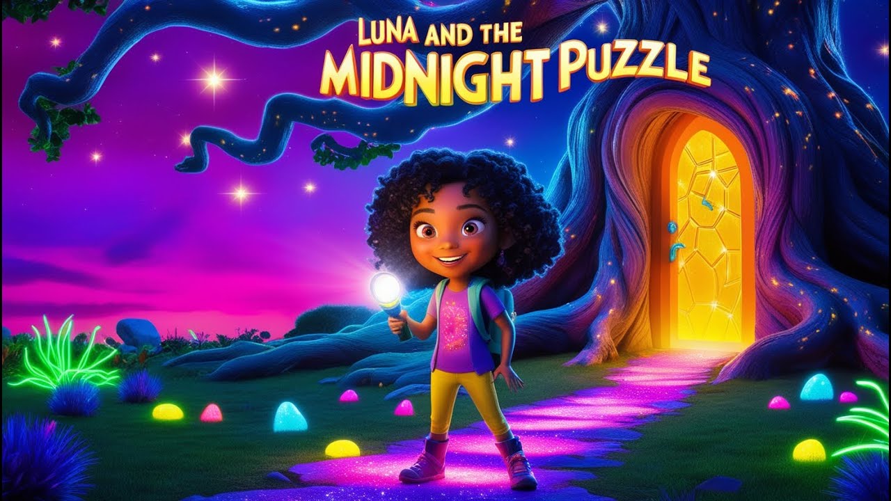 Luna and the Midnight Puzzle | Giggle Space - YouTube