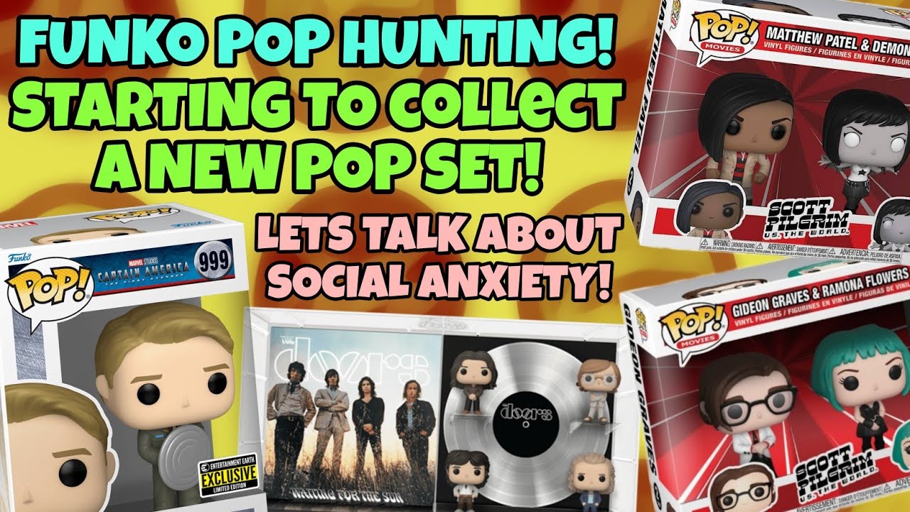Funko Pop Hunting! Let's Talk Anxiety! New Set I'm Collecting! - YouTube