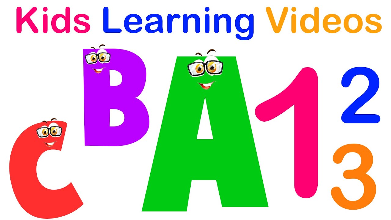ABC and 123 Learning Videos | Preschool Learning Videos For 3 Year Olds ...