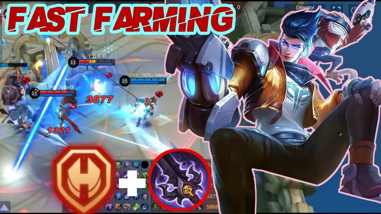 MLBB Claude Combo Emblem Tenacity & Pasif Demon Hunter Sword Jadi Susah ...