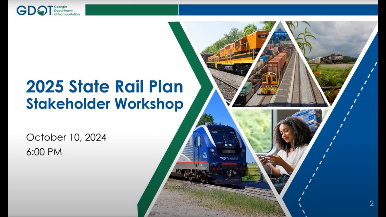 2025 Georgia State Rail Plan Stakeholder Workshop (Oct 2024) - YouTube