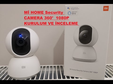 Mi Home KAMERA 360 1080P KURULUM VE İNCELEME