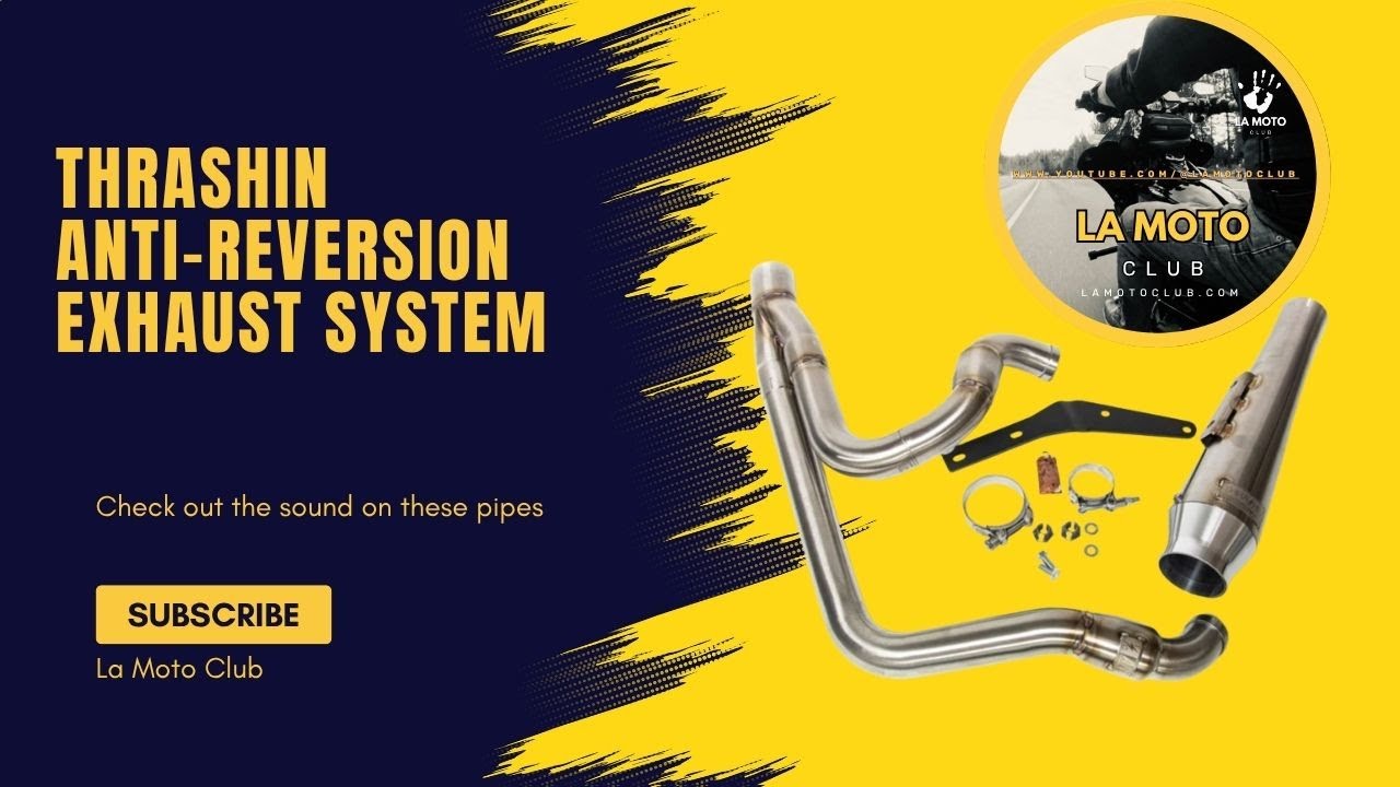 THRASHIN Anti-Reversion Exhaust System - YouTube