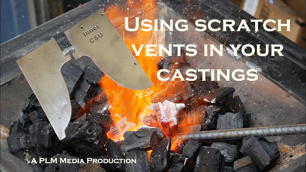 Using scratch vents in your castings - YouTube
