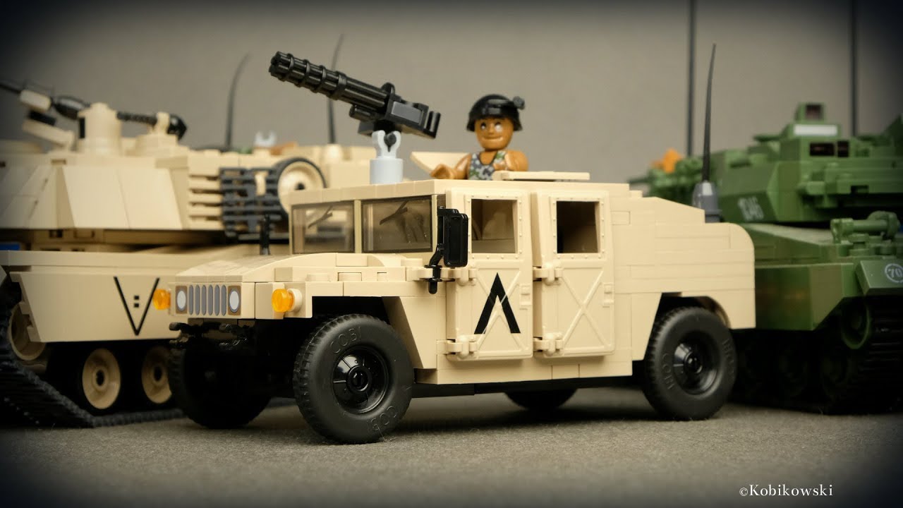COBI 1:35 HMMWV - NATO AAT Vehicle (24305) - recenzja - YouTube