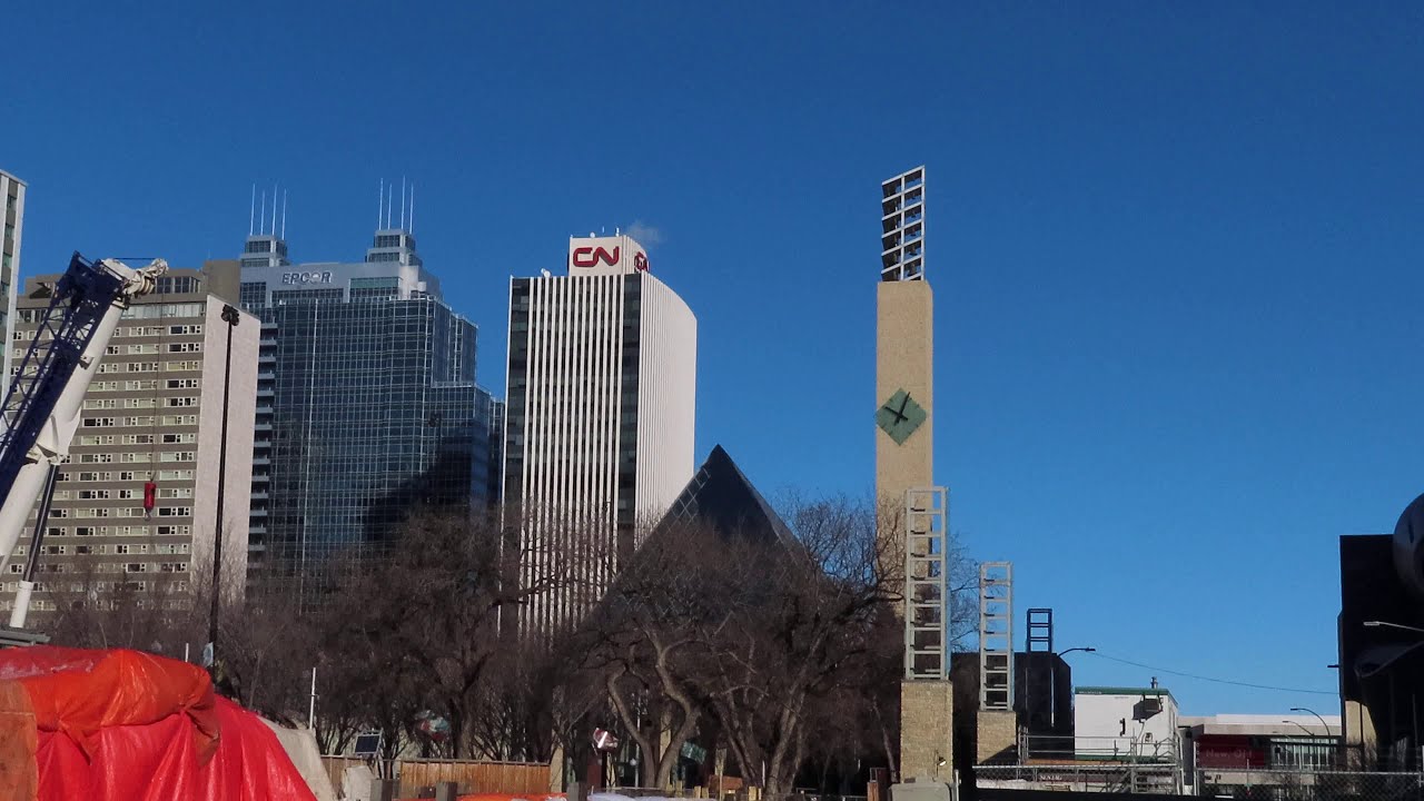 Downtown 360 Churchill Square The Heart Of Edmonton - YouTube