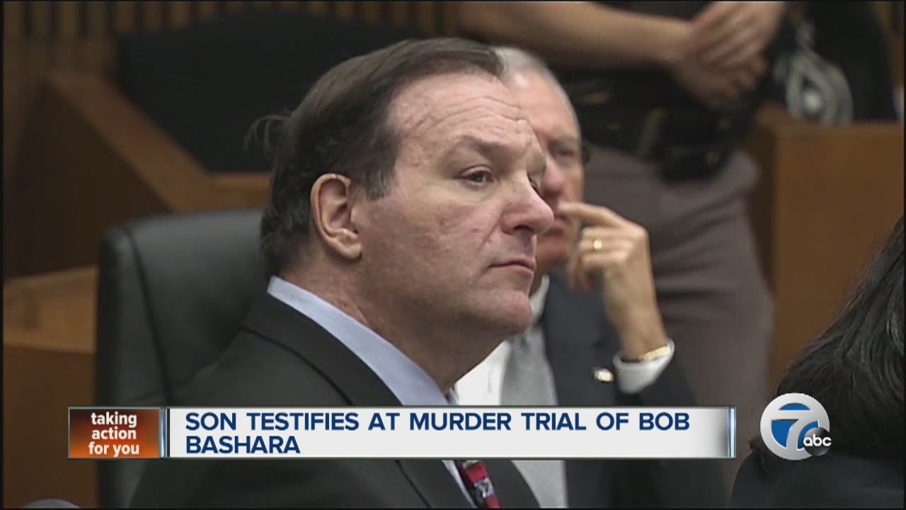 Son testifies at murder trial of Bob Bashara - YouTube