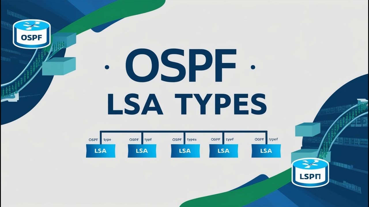OSPF LSA Types Explained - Part 4 - YouTube