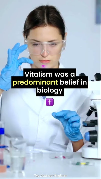The Rise and Fall of Vitalism Theory - YouTube