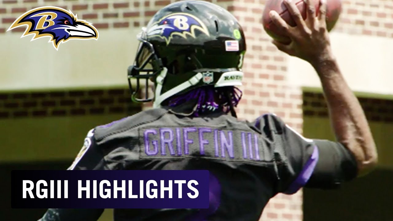 RGIII's Perfect Throws During Practice 🎯 | OTA Highlights | Baltimore ...