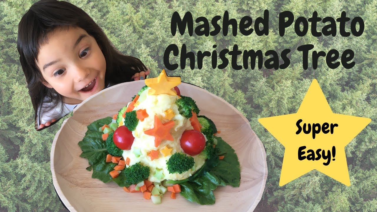Mashed Potato Christmas Tree - YouTube