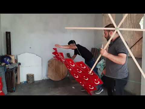 UCURTMA NASIL YAPILIR AYRINTILI ANLATIM - HOW MAKE KITE