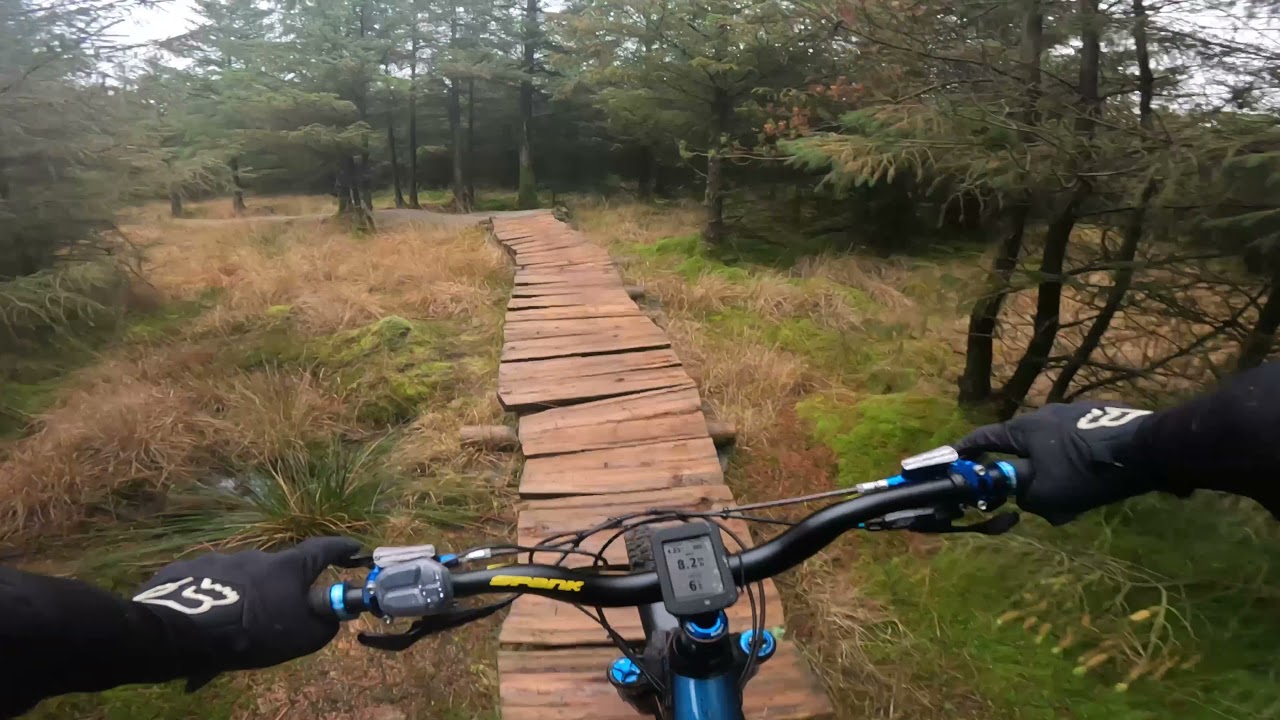 Gisburn Revisited in 4K. November 2021 Trail Improvements! - YouTube