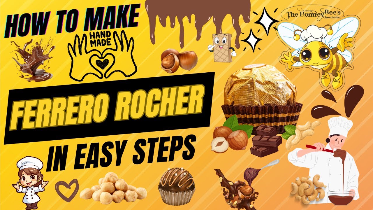 Do you love Ferrero Rocher? Let's learn how to make Ferrero Rocher at ...