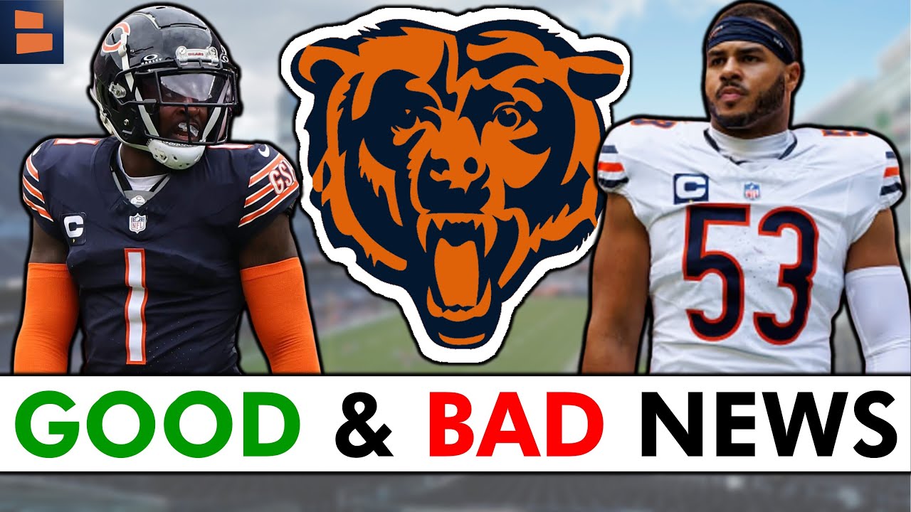 Today’s Chicago Bears Injury News Is GOOD & BAD Before The Eagles Game ...