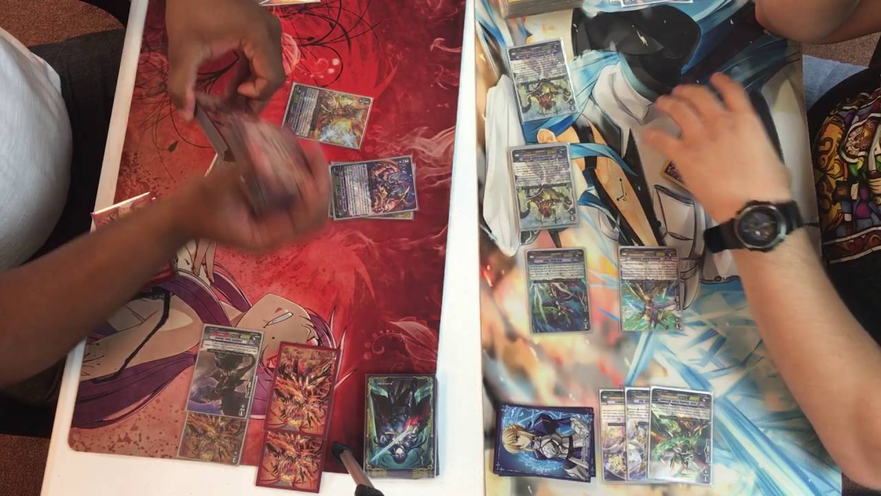 Cardfight Vanguard Dragonic Overlord "The Legend/The X" VS Gurguit ...