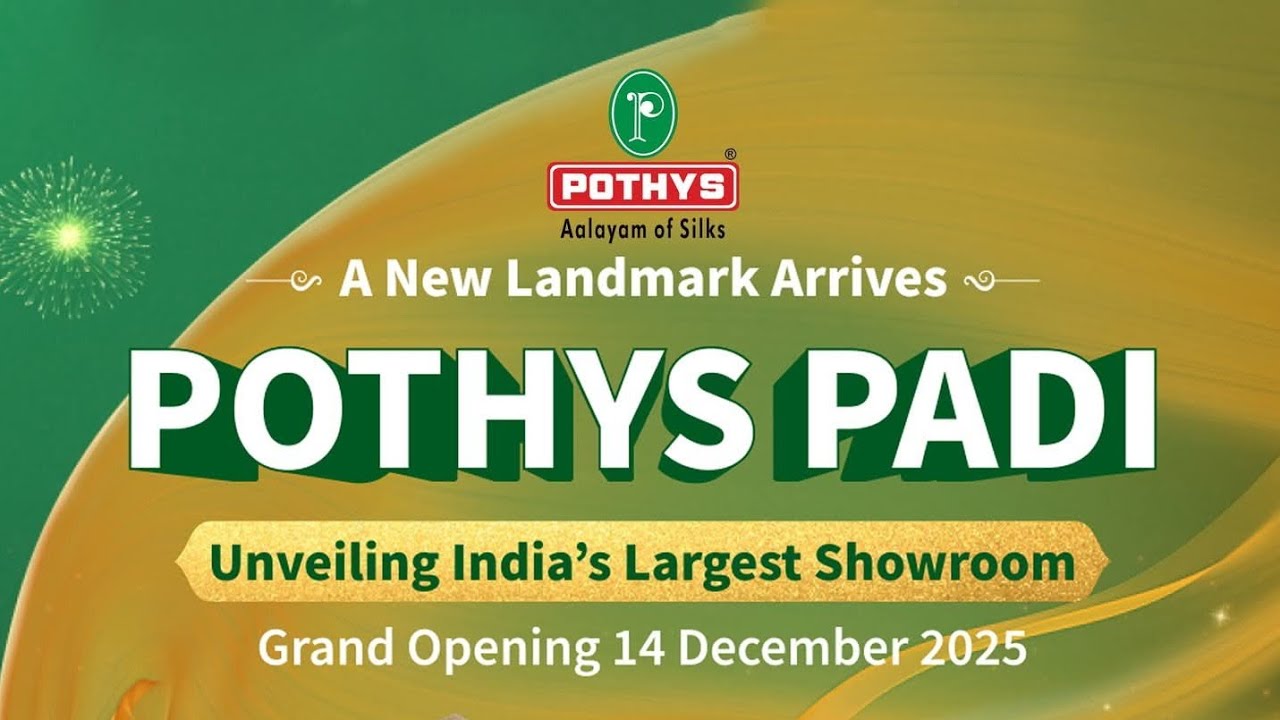 Grand Inauguration Pothys Padi Chennai #chennaiviews - YouTube