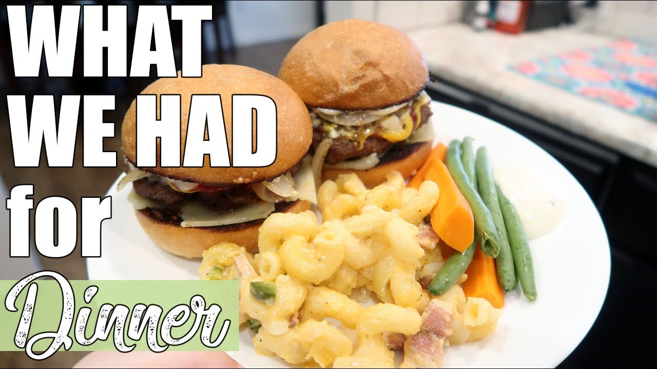 What We Had for Dinner | Cook With me | What's for Dinner - YouTube