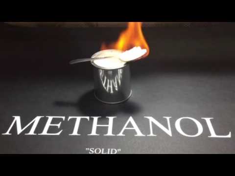 SOLID METHANOL - YouTube
