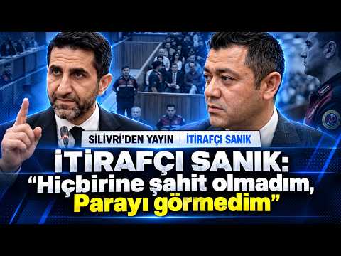 İTİRAFÇI SANIK: “Hiçbirine şahit olmadım, Parayı görmedim”