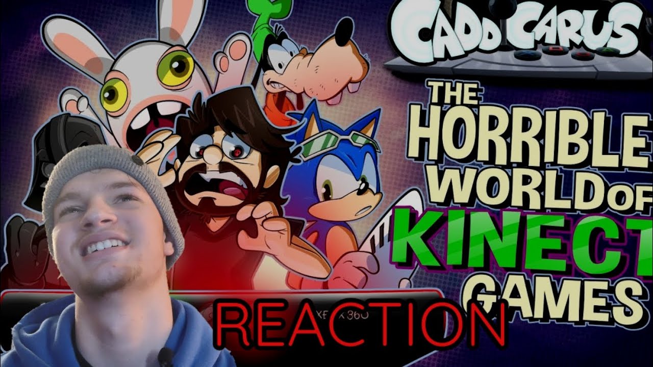 Aidetund React: Caddicarus - Kinect Games - YouTube