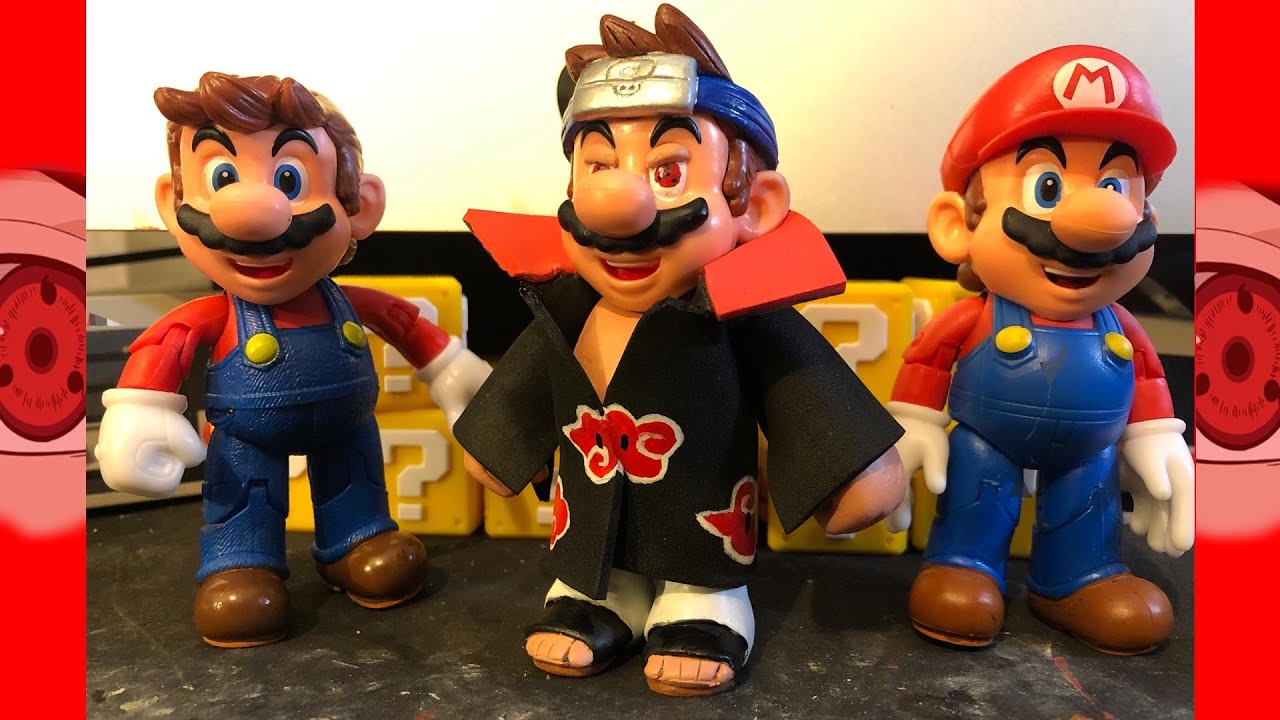 Akatsuki Mario (CUSTOM!!) Hidden Mushroom village world of nintendo ...