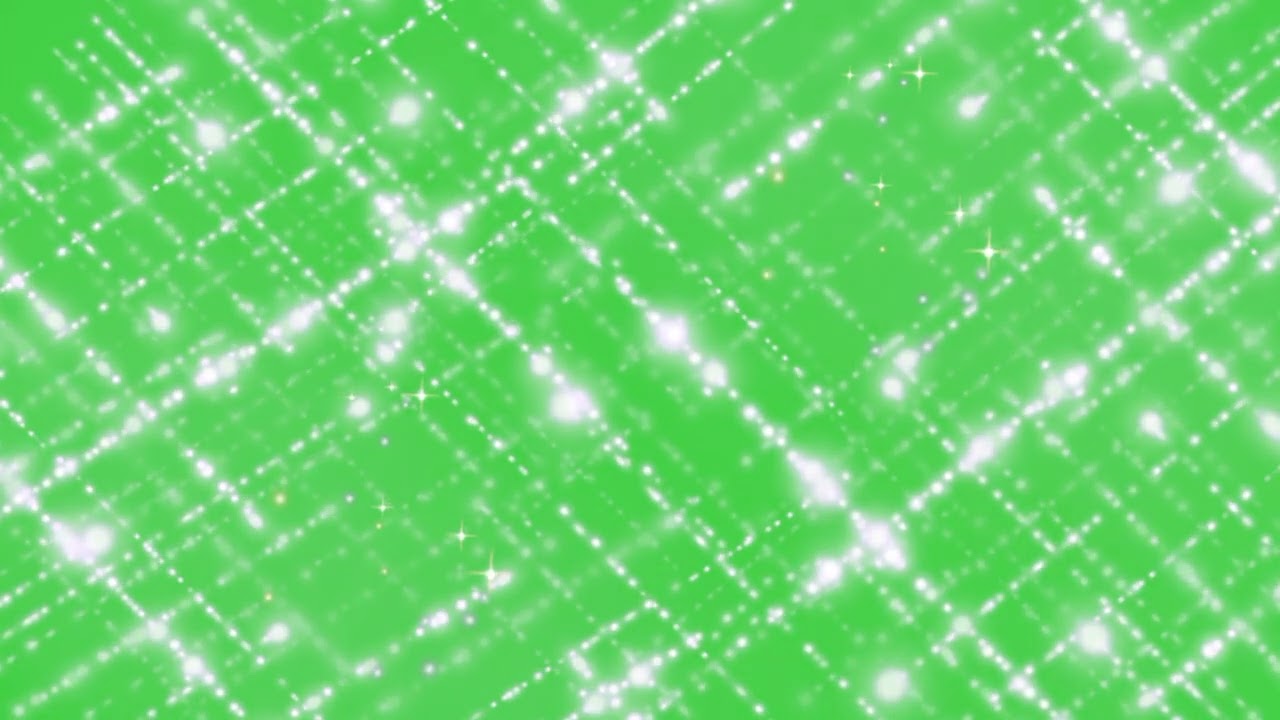 Sparkling light grid greenscreen | Copyrightfree light greenscreen ...