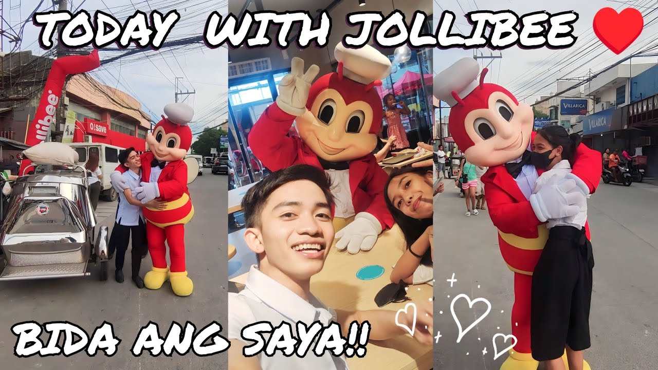 TO DAYS VLOG WITH JOLLIBEE!! || MINI VLOG WITH JOLLIBEE 🥰♥️ SA ...