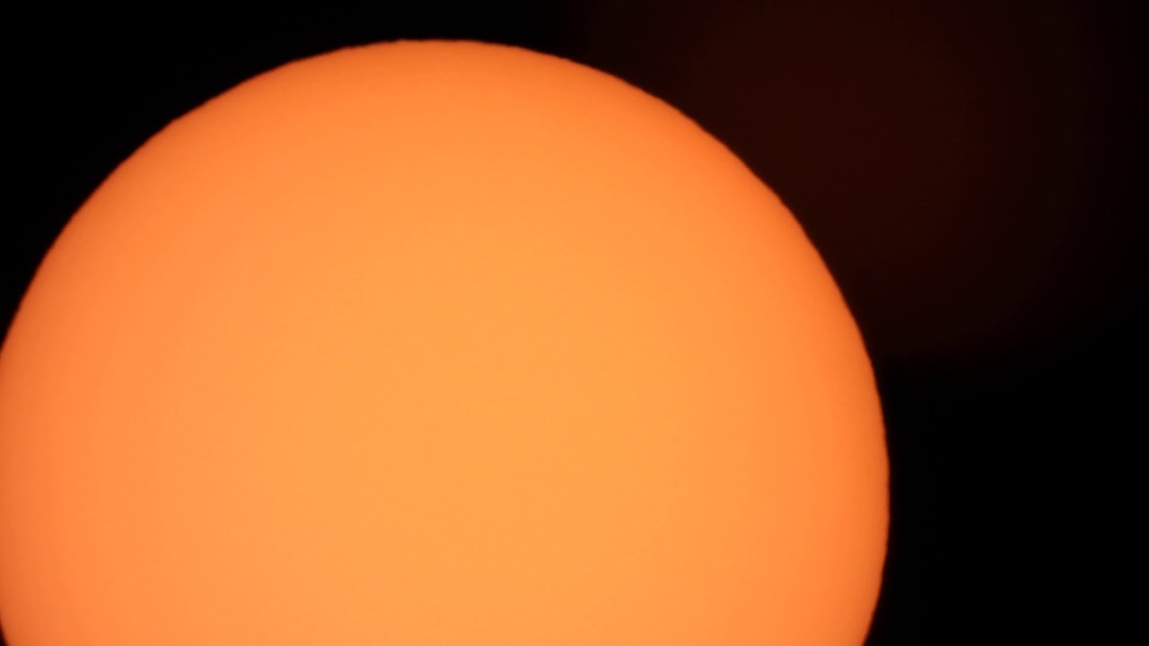 P1000 camera with a solar filter - YouTube