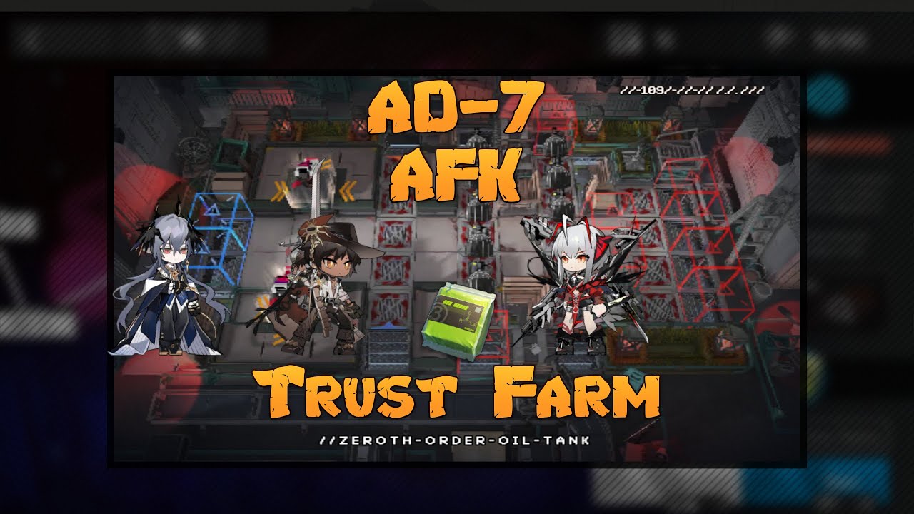【Arknights】AD-7 | AFK | Trust Farm - 3 Operators - YouTube