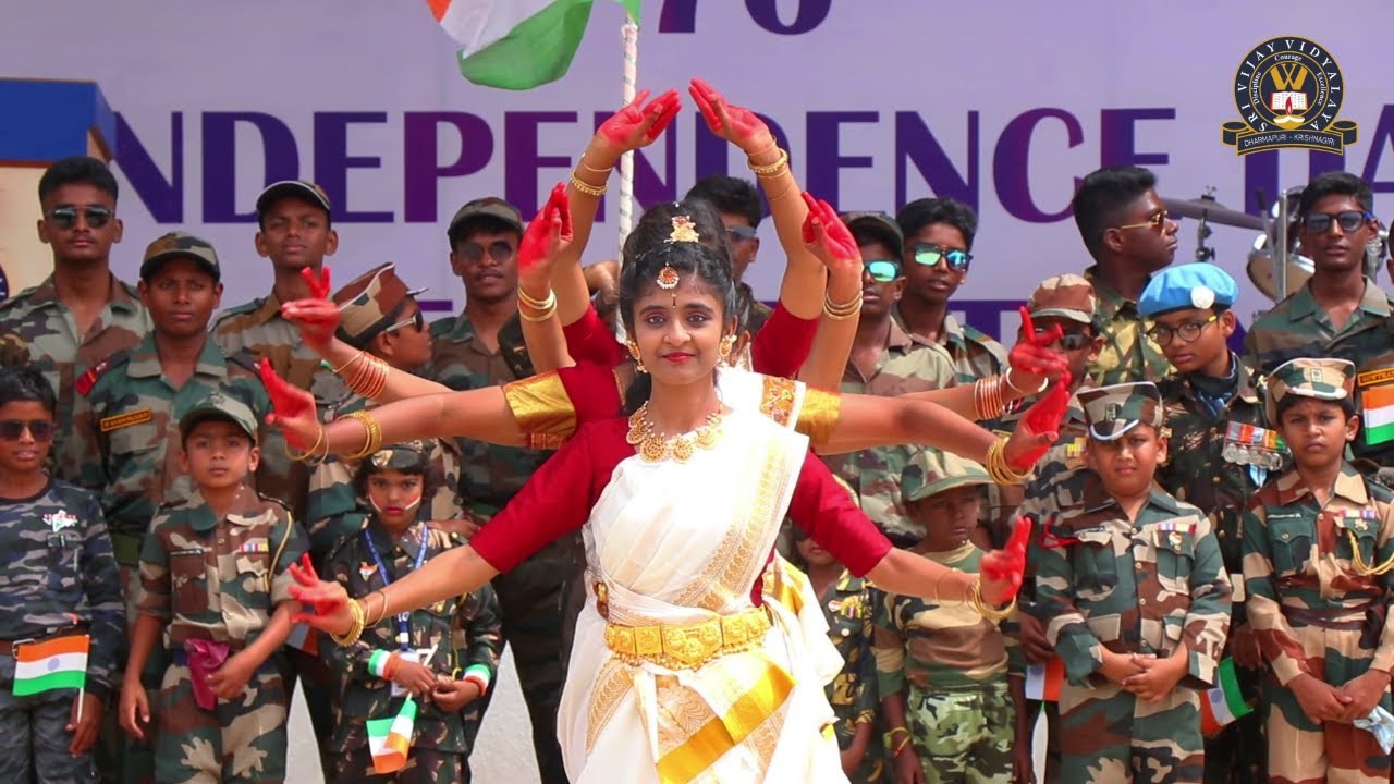 76th INDEPENDENCE DAY CELEBRATION | Dance By SVVK Students - YouTube
