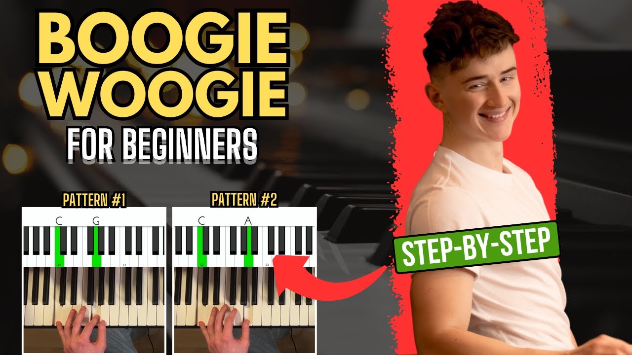 Boogie Woogie Piano for Beginners – Step-by-Step Lesson (No Sheet Music ...