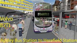 Omsi 2 Bowdenham V4 Route 375 To Apsley Bus Station Wee S Gaming Mp3 ...