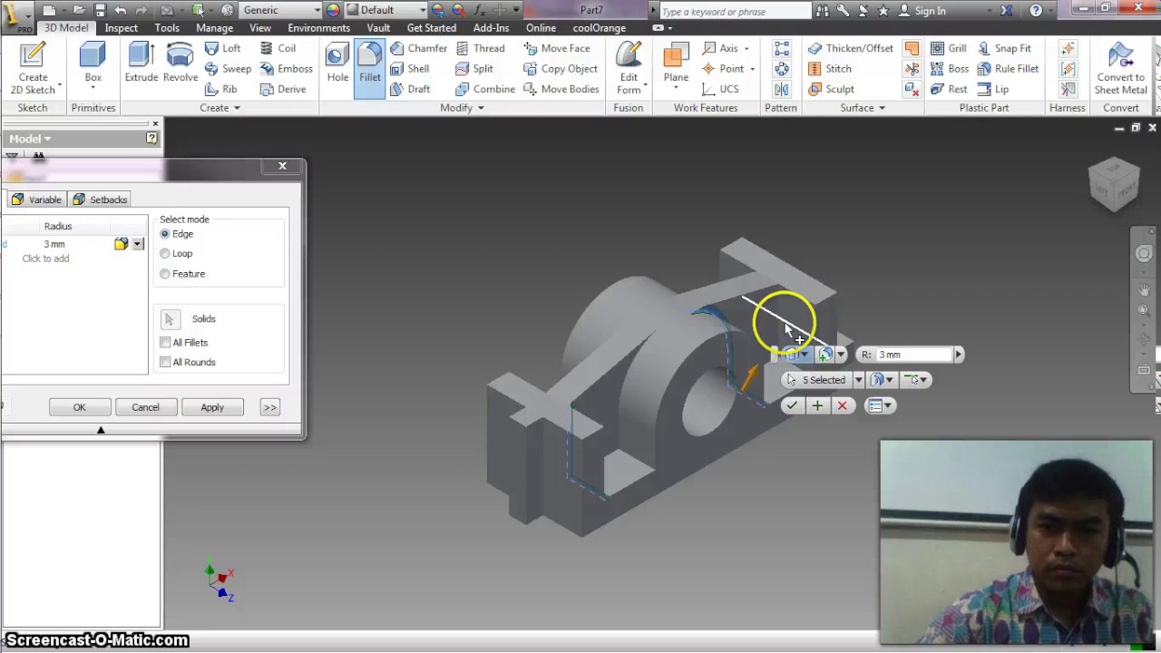 Pembuatan Truss Bearing Menggunakan Autodesk Inventor - YouTube