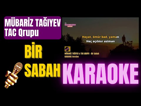 Bir Sabah Karaoke - Mübariz Tağıyev & Tac qrupu | MicMotion Karaoke