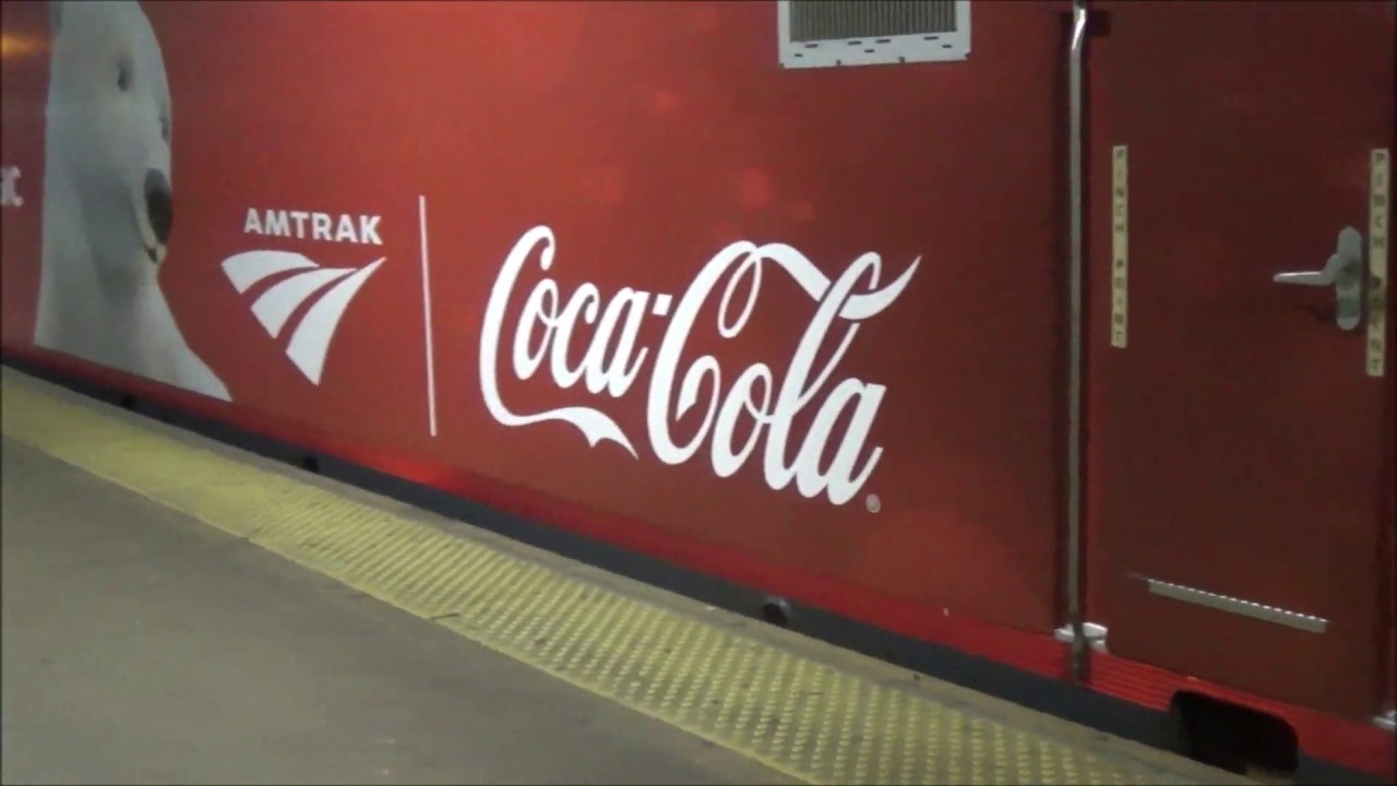 A Few Trains at Union Station and Washington, D.C. ft. Amtrak 606 "Coca ...