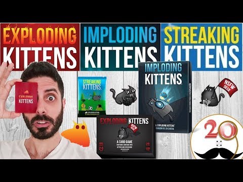 Exploding Kittens - Imploding Kittens - Streaking Kittens - El vídeo ...
