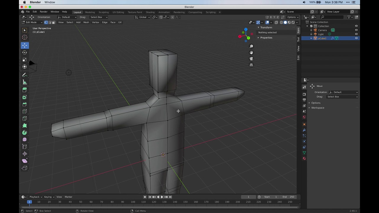 Rigging Part 03 - Adding Knees and Elbows - YouTube