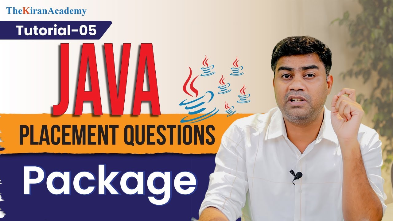Java Interview Question Package Organizing Code Into Groups 5 Hindi Youtube