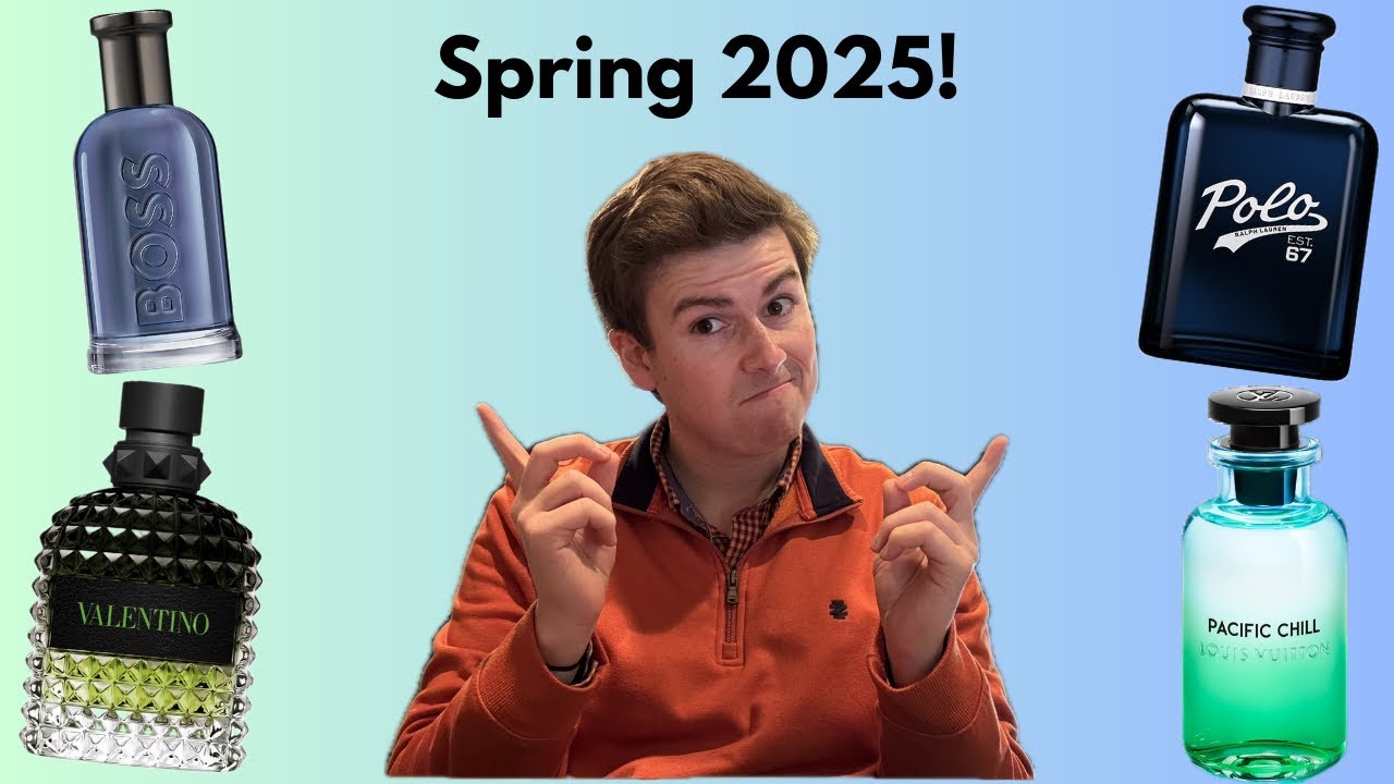 Top 5 spring fragrances for men 2025! - YouTube