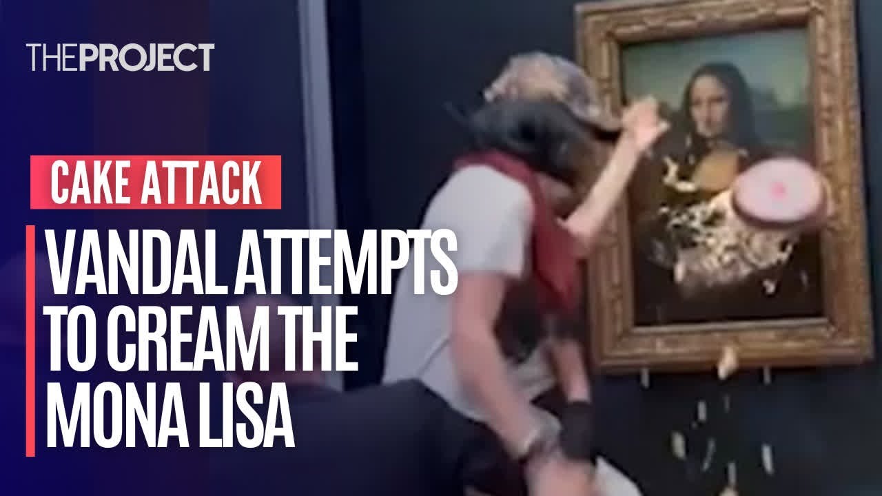 Mona Lisa Under Attack In An Attempted Creaming, But, It's Not The ...