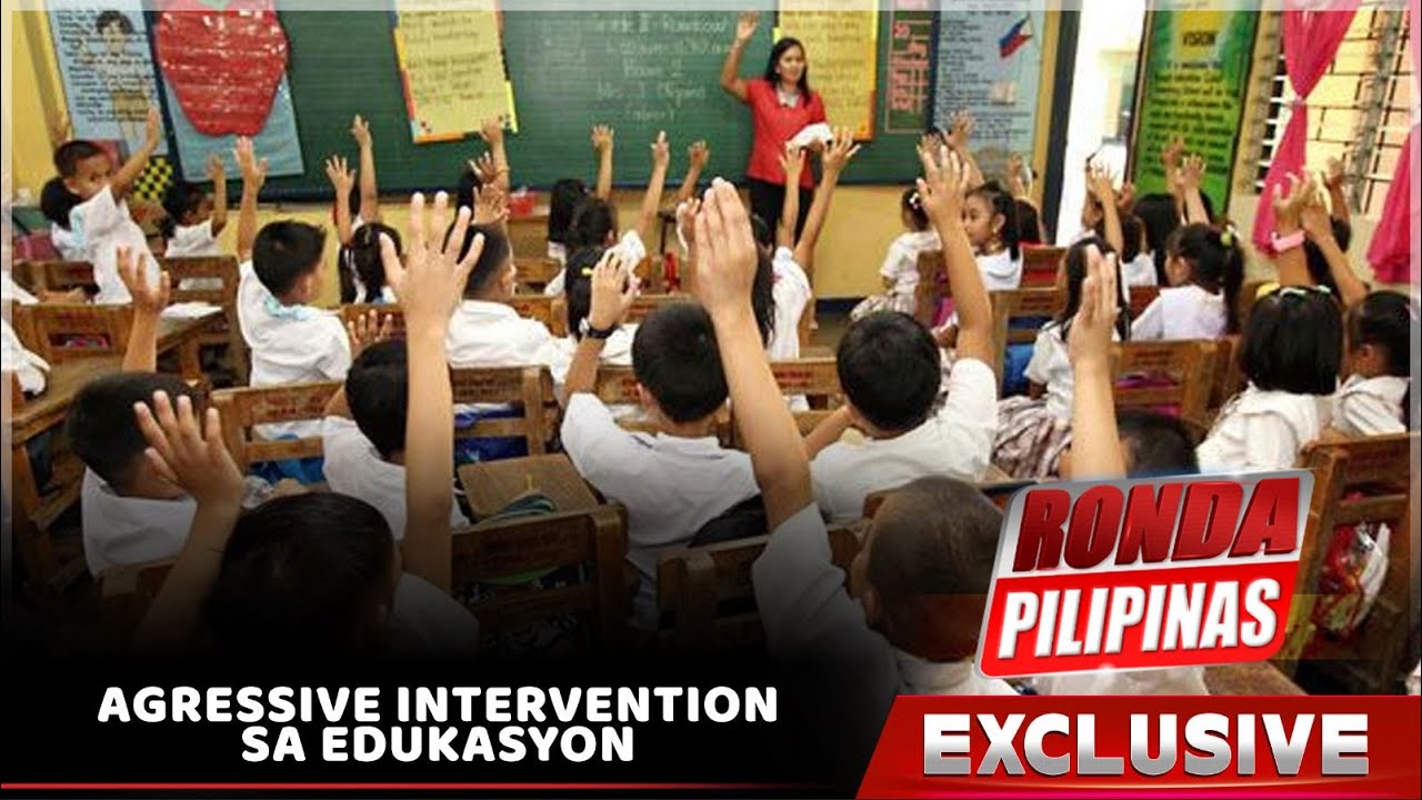 ‘AGGRESSIVE INTERVENTION’ SA EDUKASYON, IPINANAWAGAN NI CONG. ROMULO ...