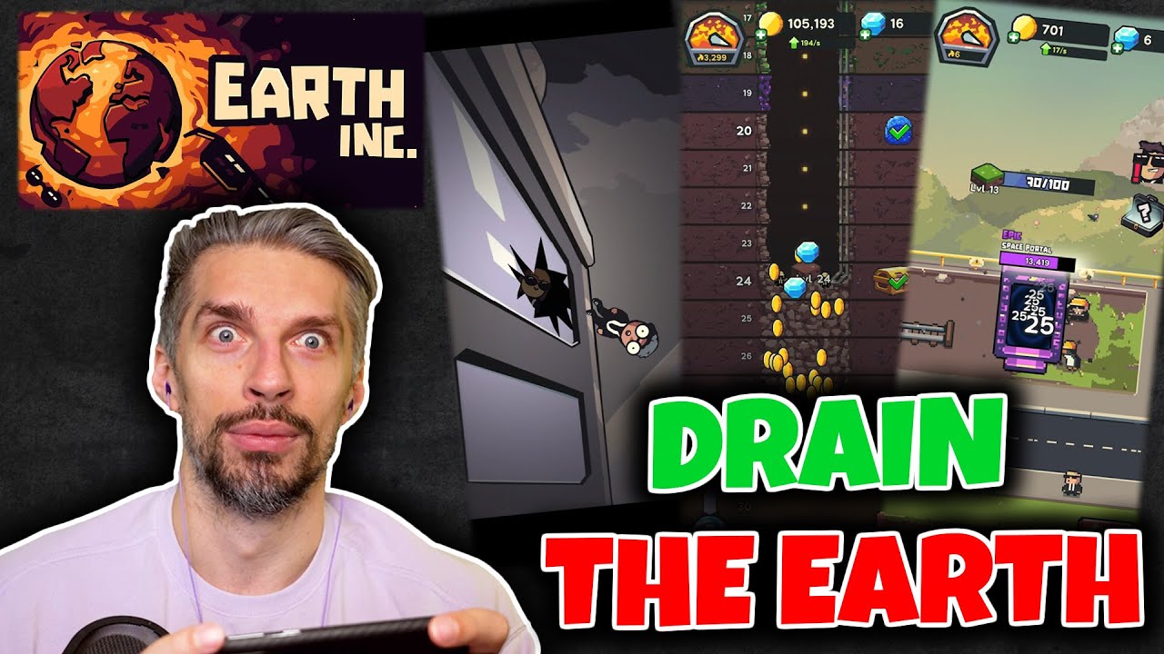 PROFIT or Ecology? - Earth Inc. // Review of Idle and Incremental Games - YouTube