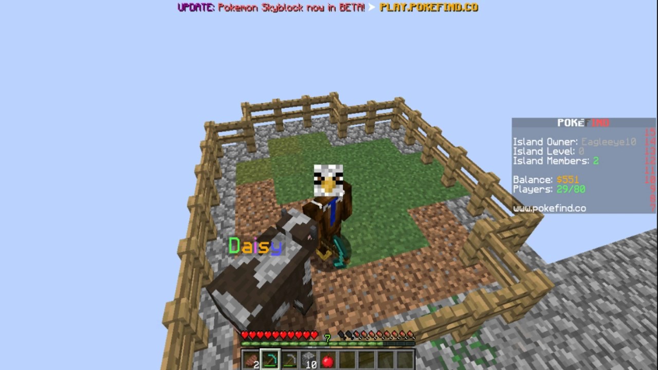 pokemon skyblock ep 1 - YouTube