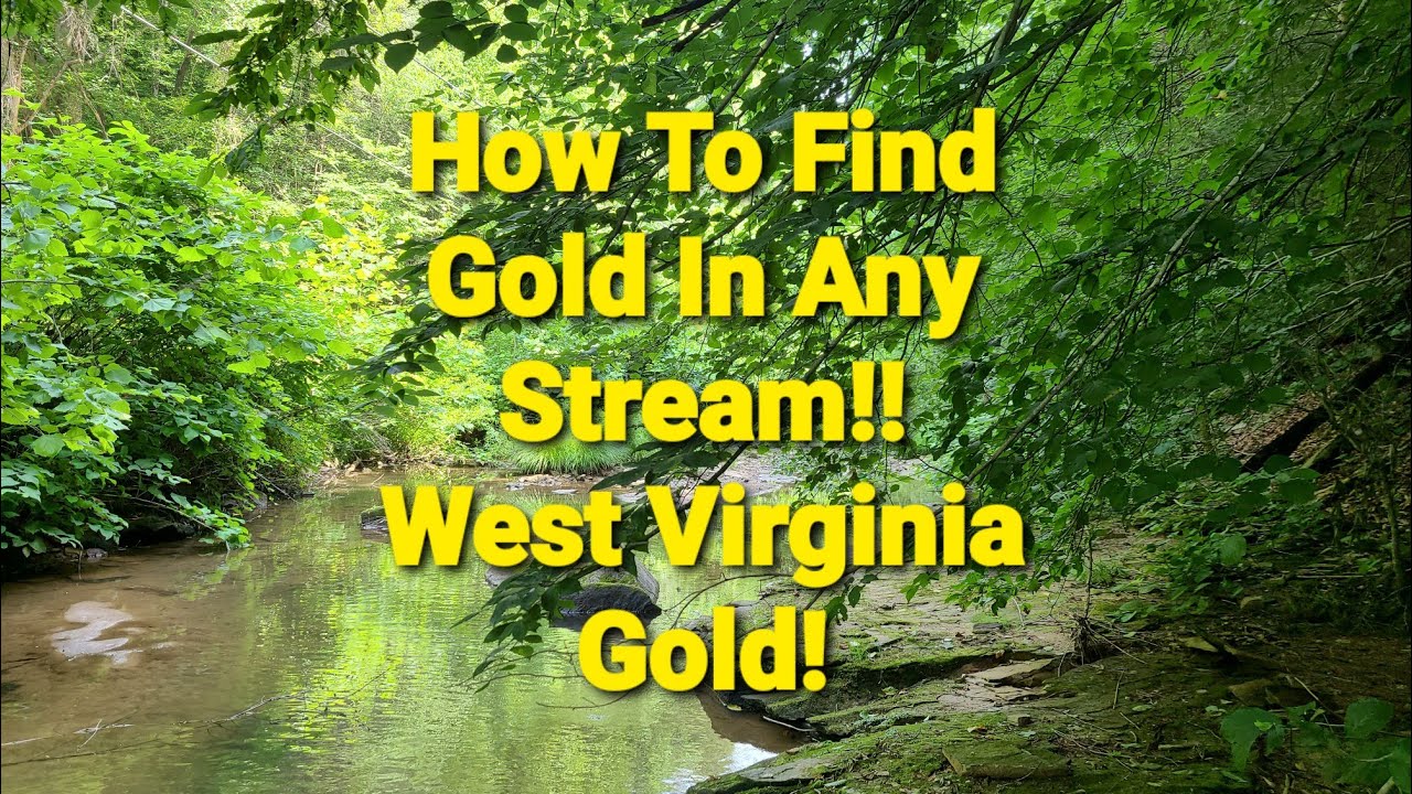 How to Find Gold In Any Stream!! - YouTube