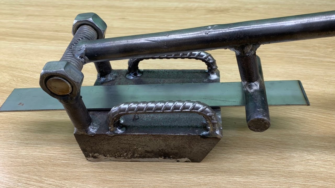 Useful Ideas For Metal Bars Crimping / Bending Tricks For Flat Bars ...