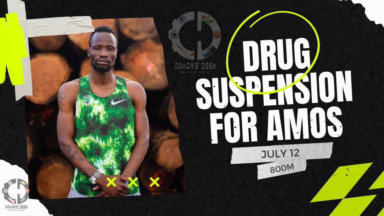 BREAKING NEWS: Nijel Amos 800m Runner Provisionally Suspended - YouTube