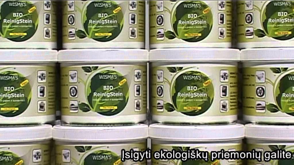 Ekologiskos valymo priemones Wisma's - YouTube